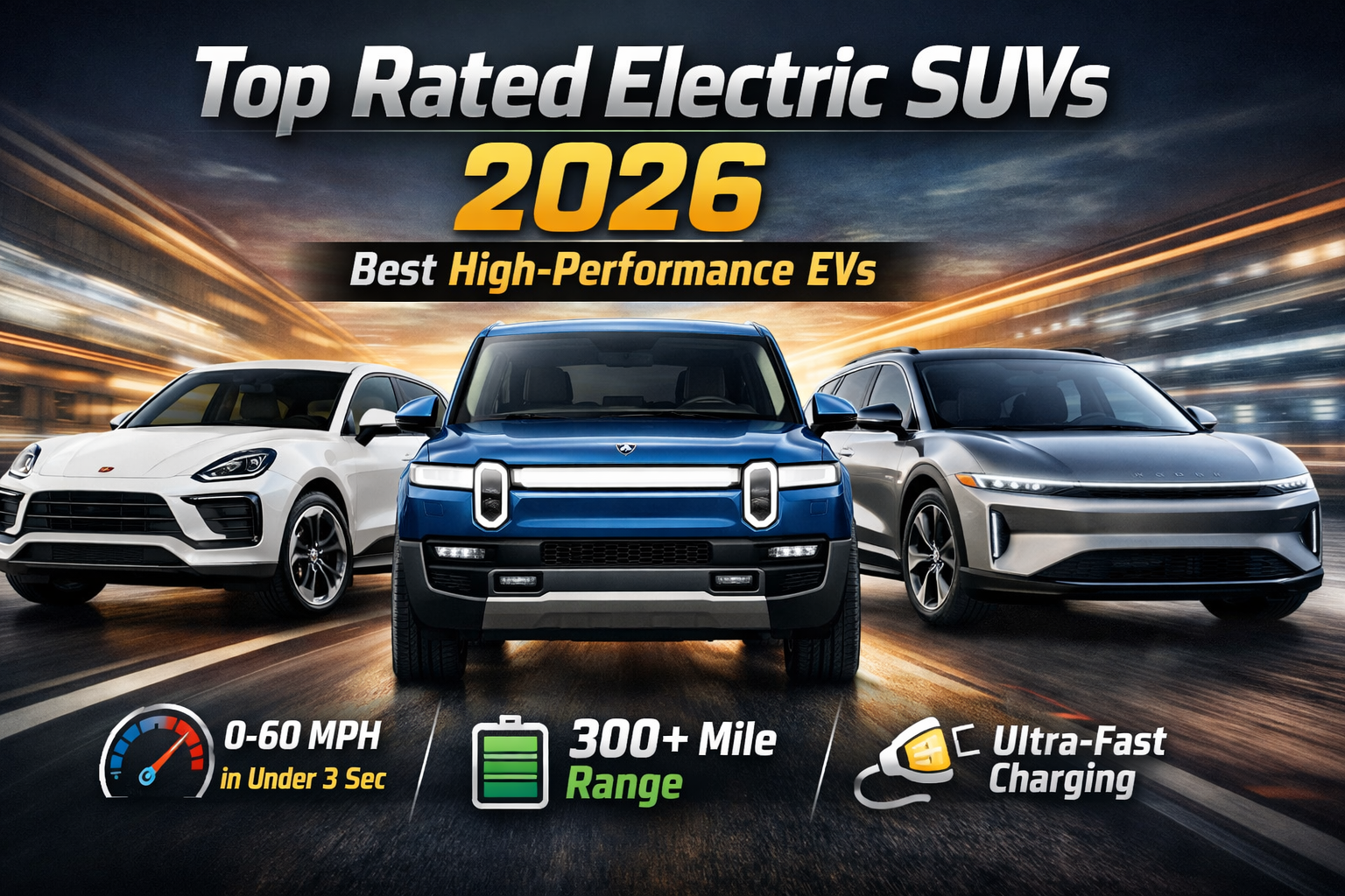 Top Rated Electric SUVs 2026: Best High-Performance EVs